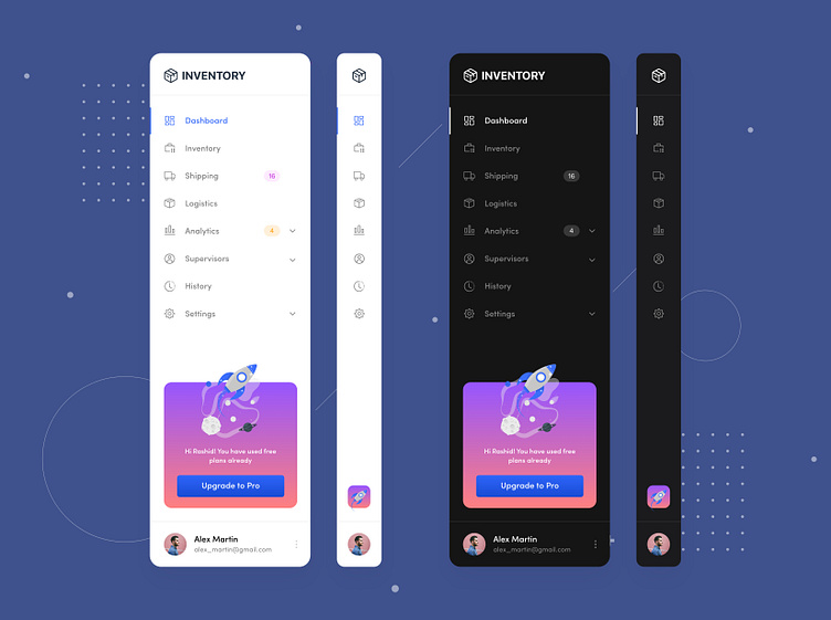 Navigation design idea by Syed Abu Sayeed Shemon on Dribbble