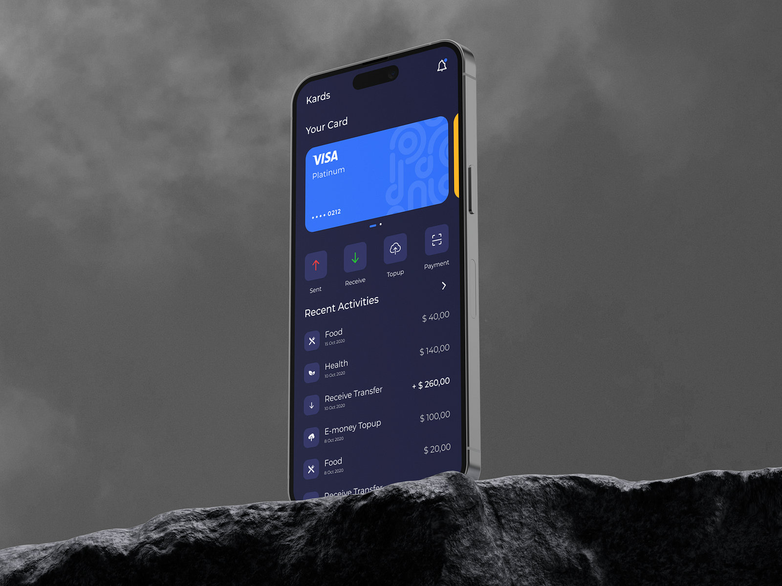 UI/UX - Kards by Andre S on Dribbble