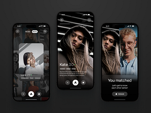 Dating App Mobile Concept by Shakuro on Dribbble