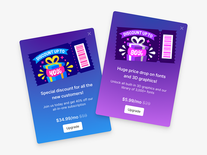 Browse thousands of Coupon images for design inspiration | Dribbble