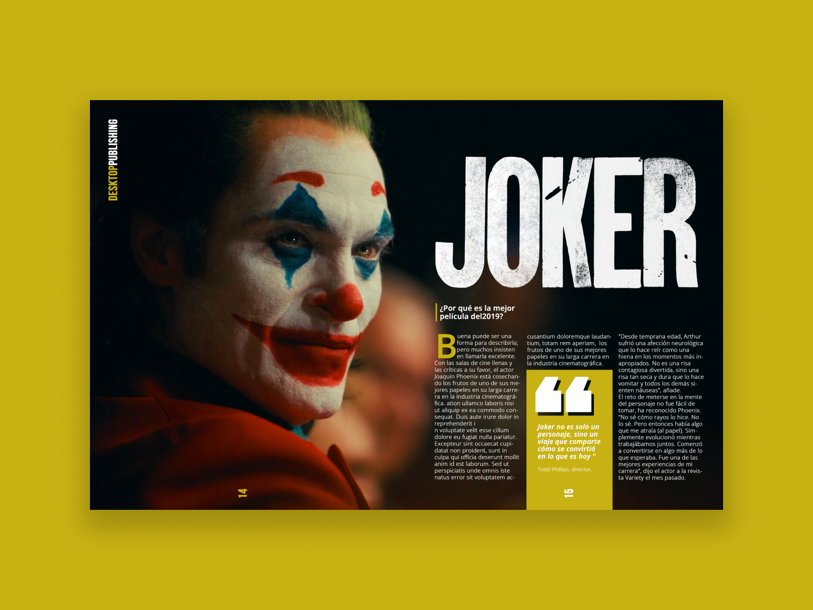 Magazine editorial design by Derian Arias on Dribbble