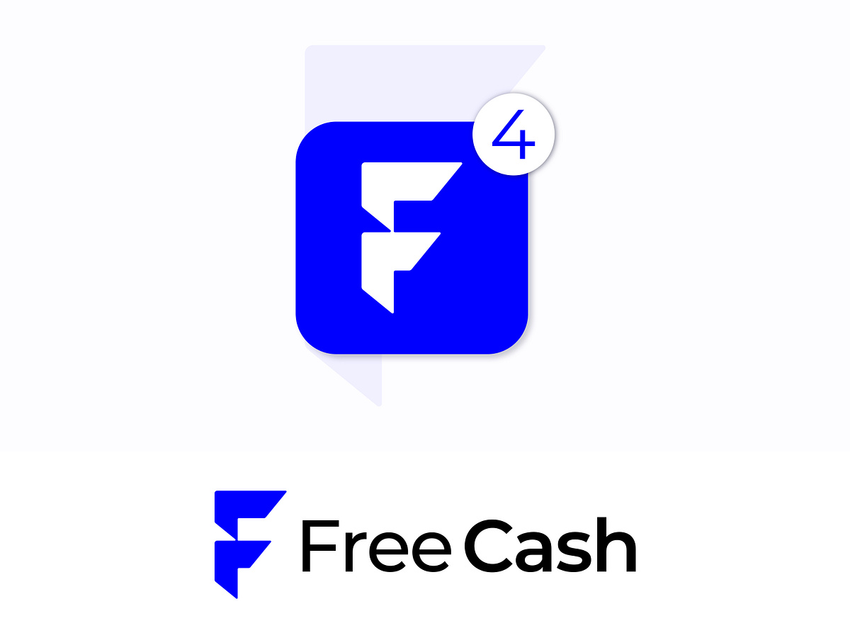 Free Cash, (Letter F) - Modern Letter Logo Design Concept by Freelancer ...