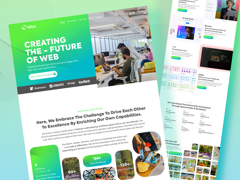 About Us screen design concept by Istiak Ahmed on Dribbble
