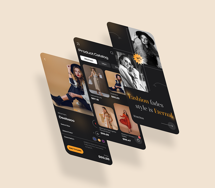 E-commerce Mobile App UI by iCoderz Solutions on Dribbble E-commerce Mobile App UI by iCoderz Solutions on Dribbble