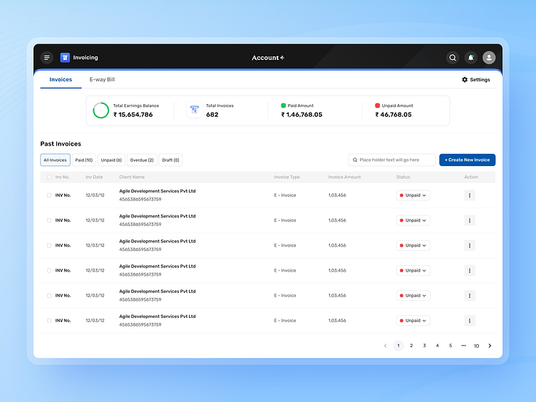 Accounting Software, Invoice Bills Application by Octet Design Studio ...