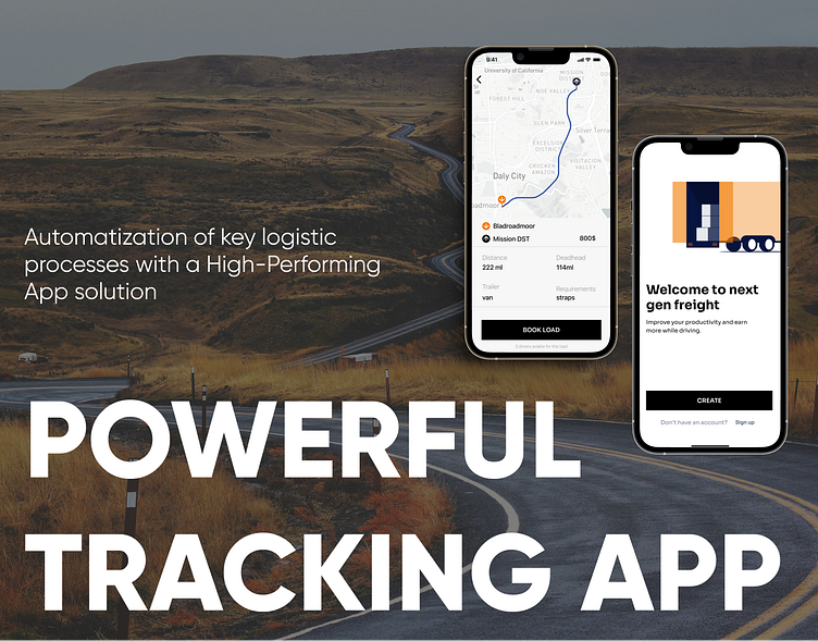 Cargo tracking mobile app interface ideation | Modsen by Modsen Design ...