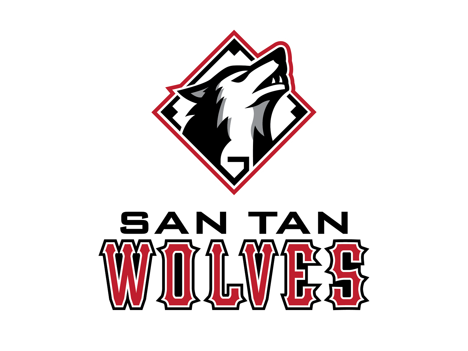 San Tan Wolves Baseball Club Branding by Paul Schreel on Dribbble