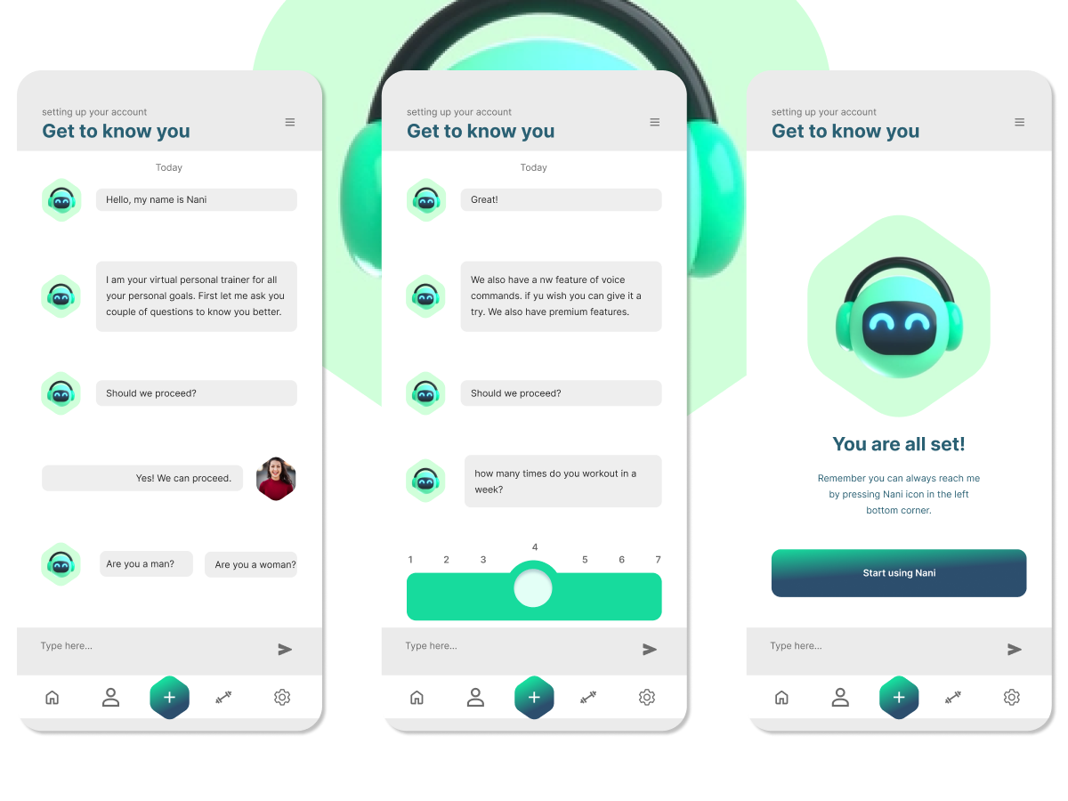 Chatbot design by Happy 3D on Dribbble