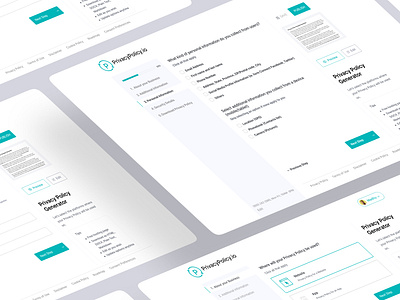 Privacy policy webapp UI design by Madhu Miah on Dribbble