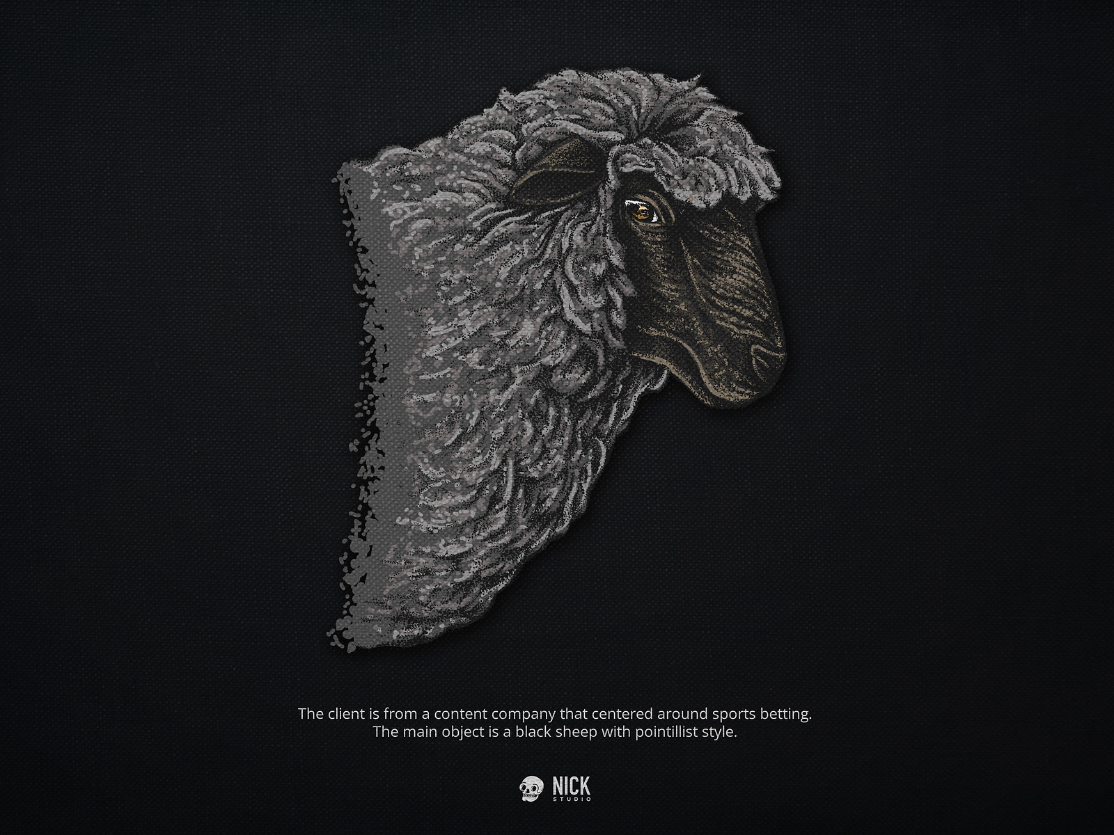 Black Sheep by Nick Studio on Dribbble