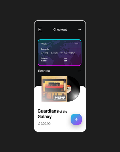 Daily UI Design Challenge | Day 02 | Checkout by Naman Bhateja on Dribbble