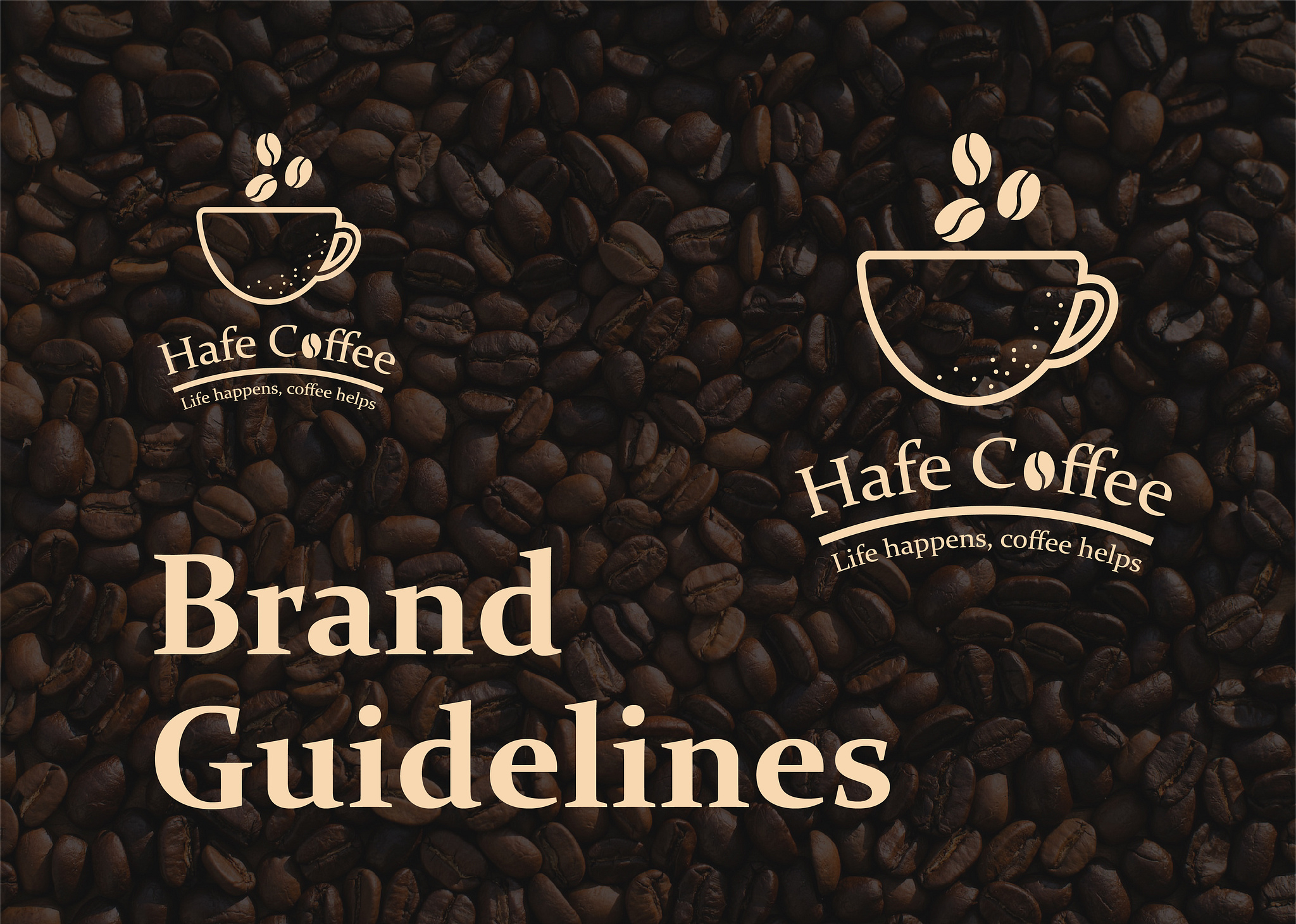 Coffee Shop logo design brand guidelines by Pixelwage - Branding Design ...