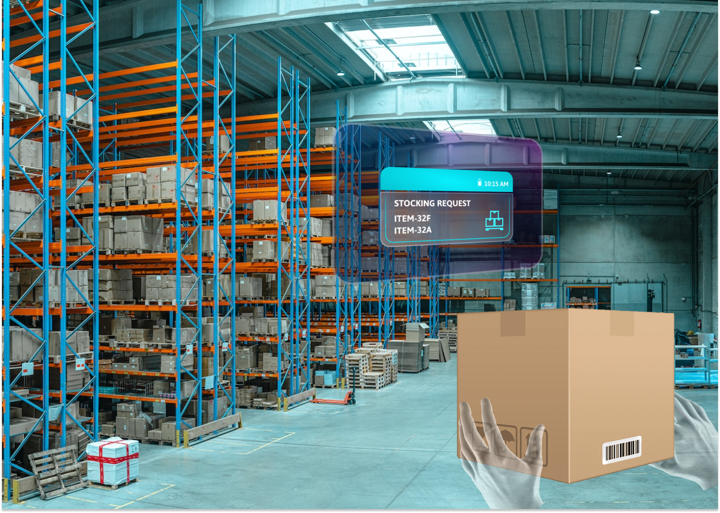 AR App Design (Augmented Reality in Warehouse) by Tanin Islam on Dribbble