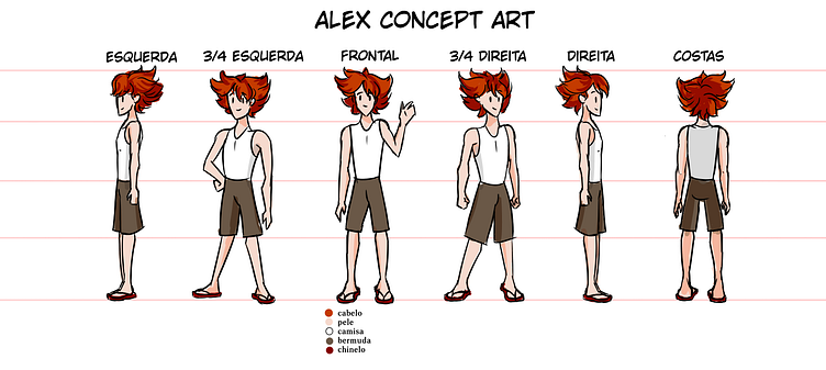 Alex - Concept Art by Walefy Almeida on Dribbble