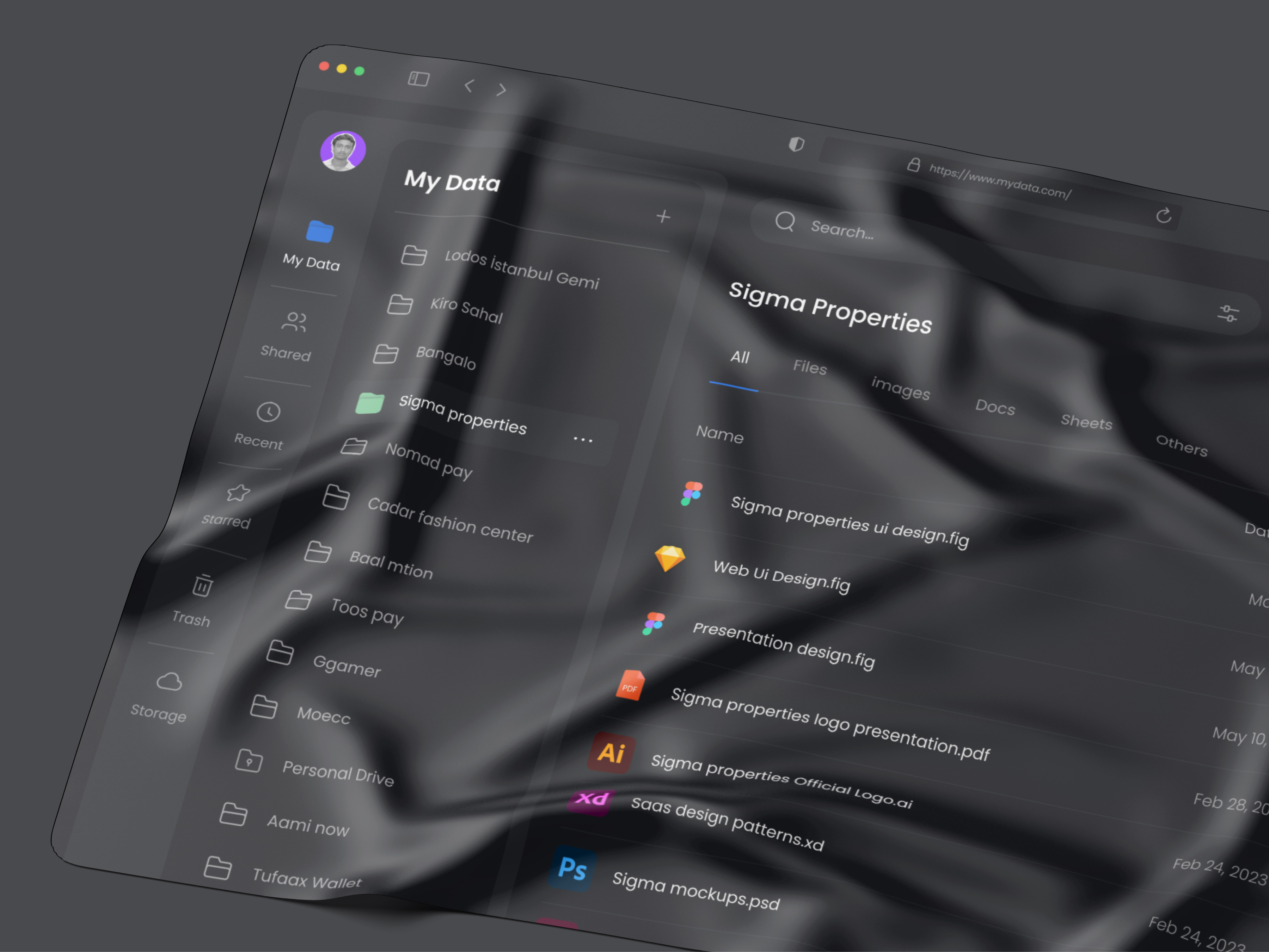Drive UI Design designs, themes, templates and downloadable graphic ...