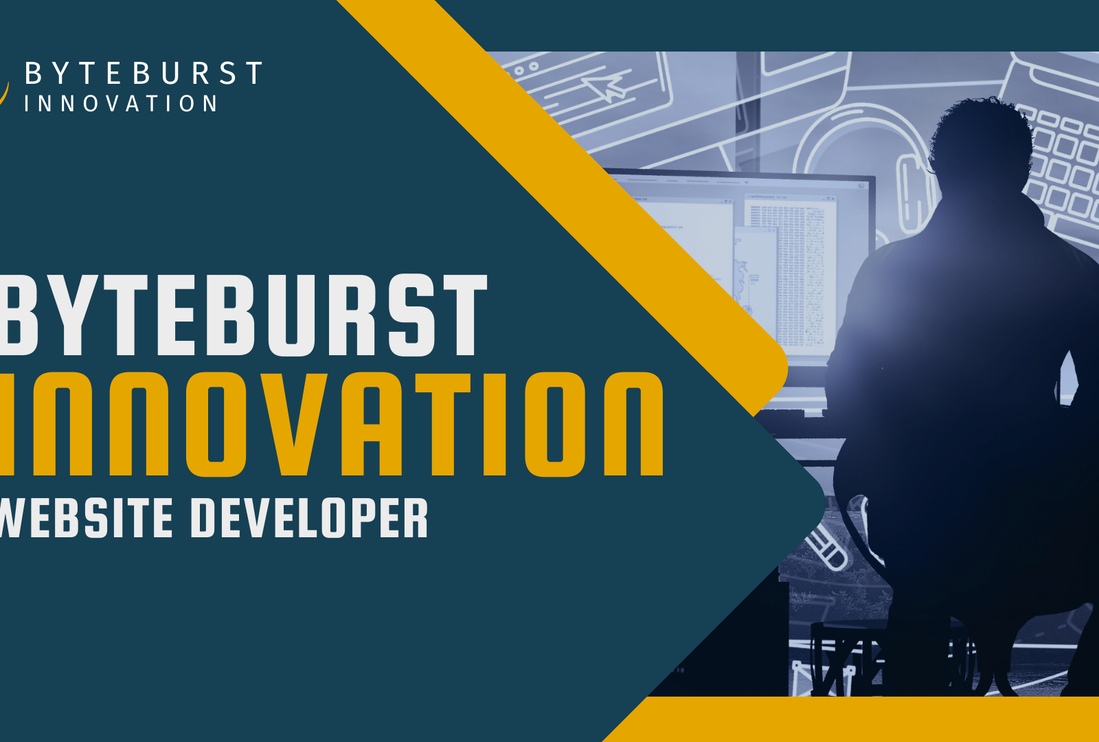 Byte Burst Web Design Mock Up By Emil Domen On Dribbble 