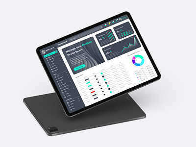 Dashboard UI Design #ui #dashboard #saas by Tayyab Jawad on Dribbble