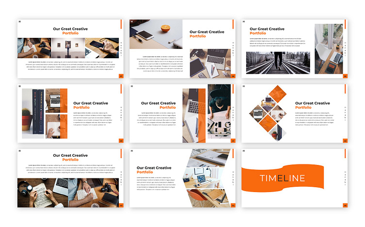 Hanabi Creative Presentation Template by SuperSonic_Studio on Dribbble