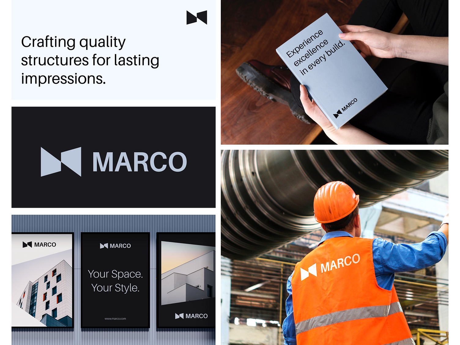 Marco brand identity by rixel design | logo and brand designer on Dribbble