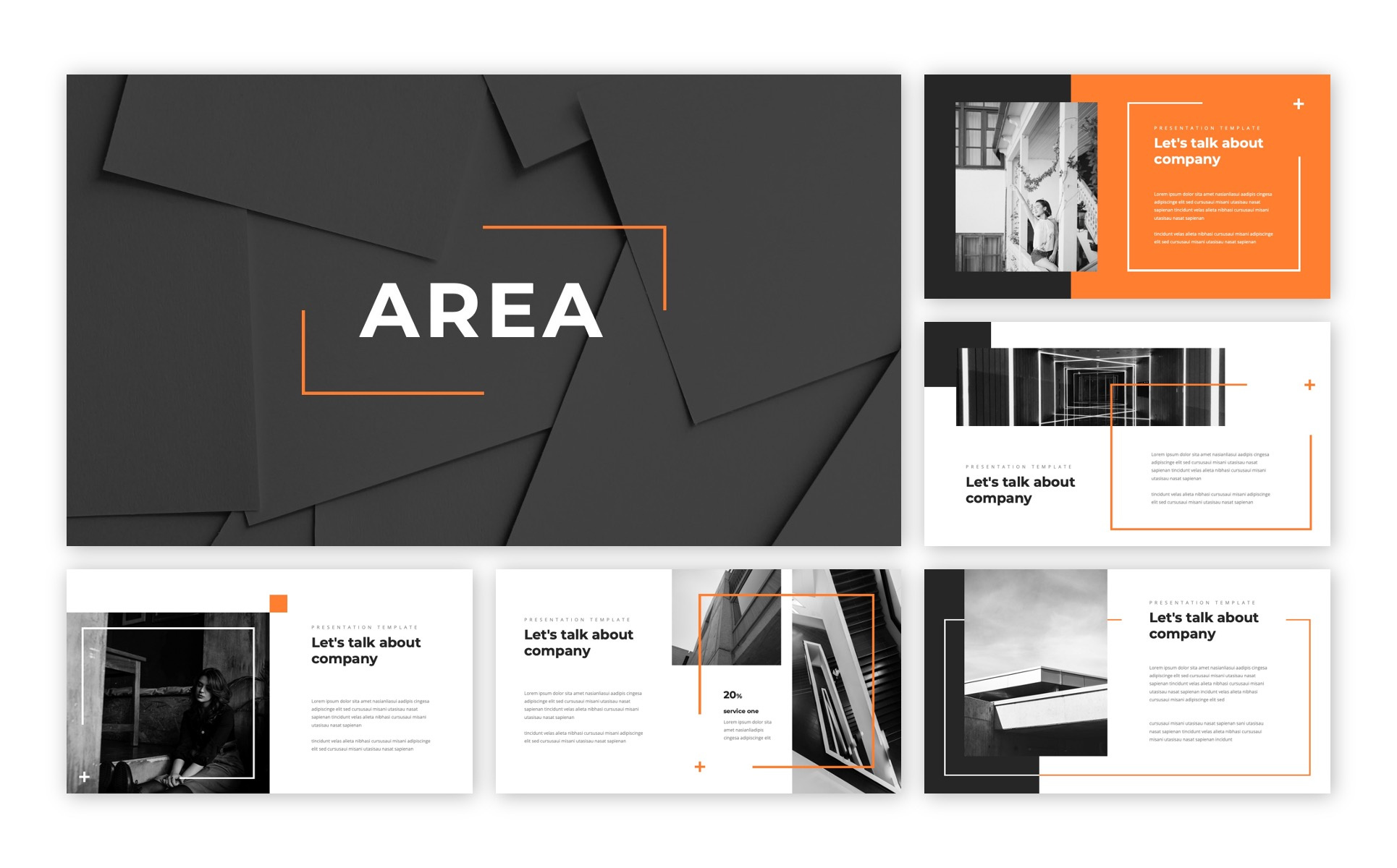 Area - Presentation Template by SuperSonic_Studio on Dribbble