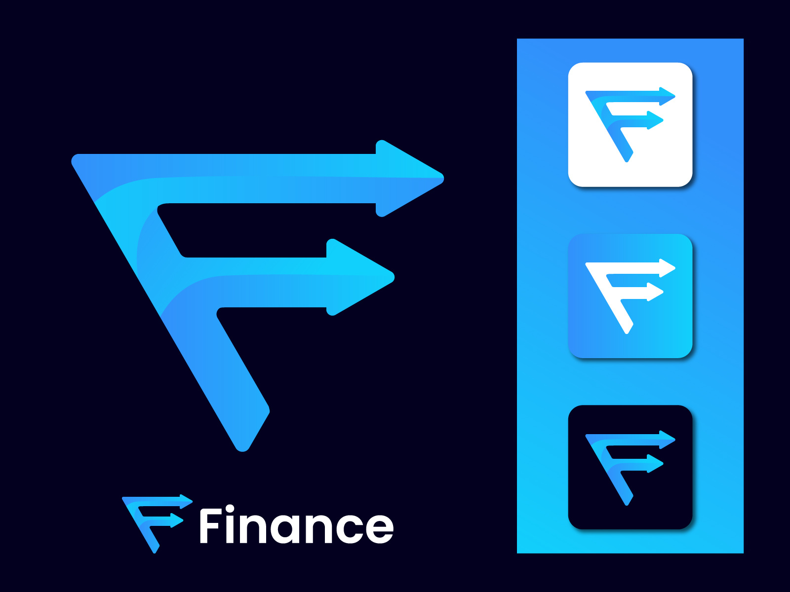 F LOGO, F FINANCE LOGO, LOGO DESIGN by Hamja Studio on Dribbble