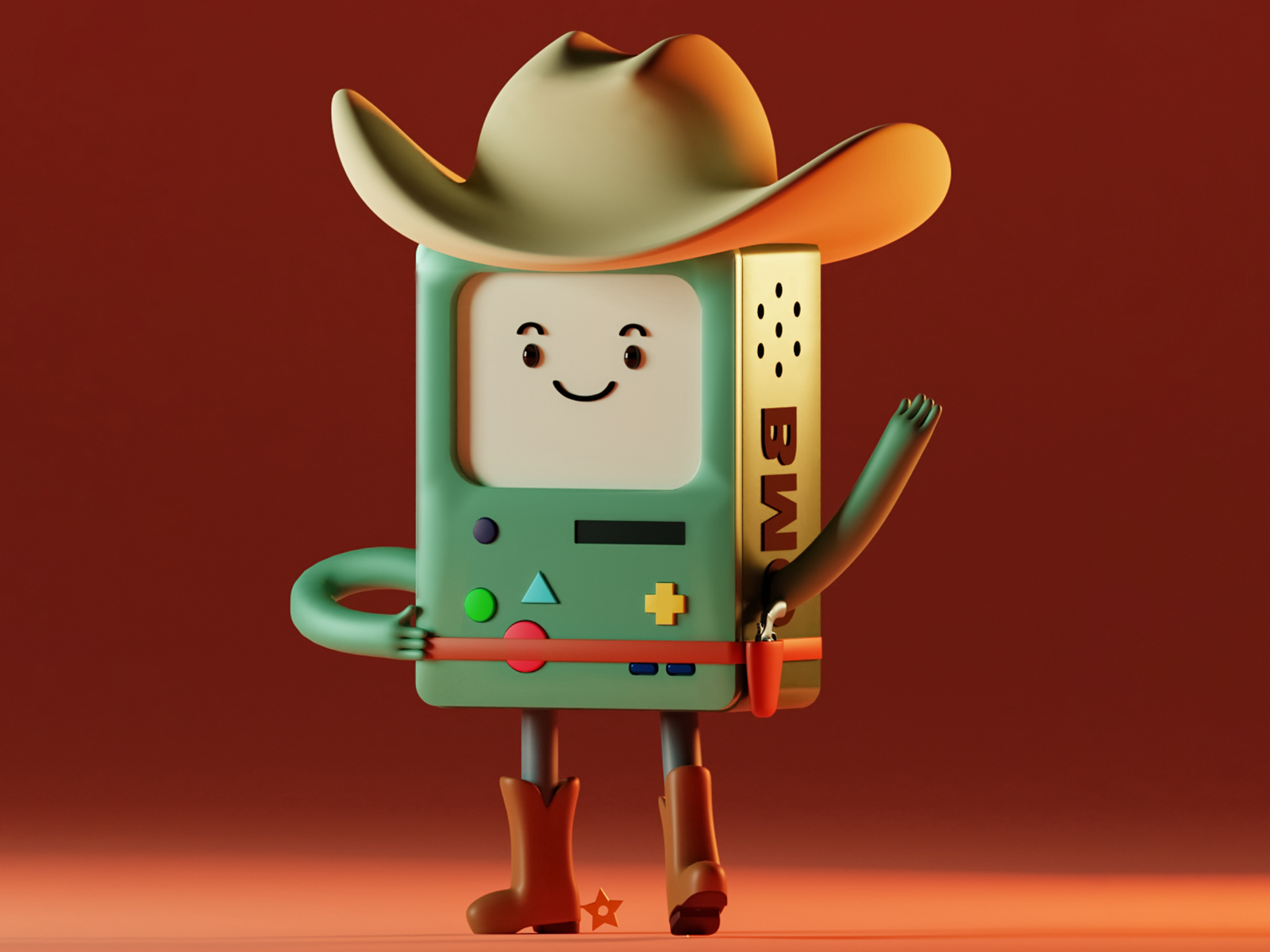 BMO 3D by Andrey Bazarnov on Dribbble