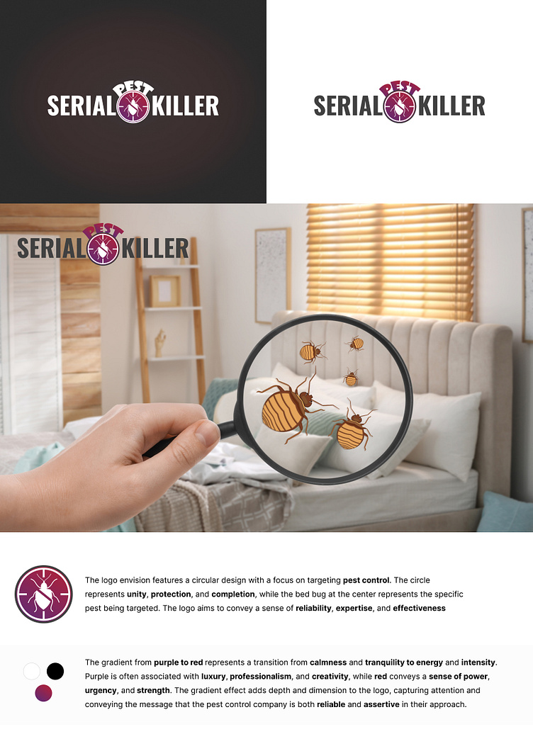 Serial Pest Killer Complete Brand Guidelines and Website by Zeeshan Tejani on Dribbble