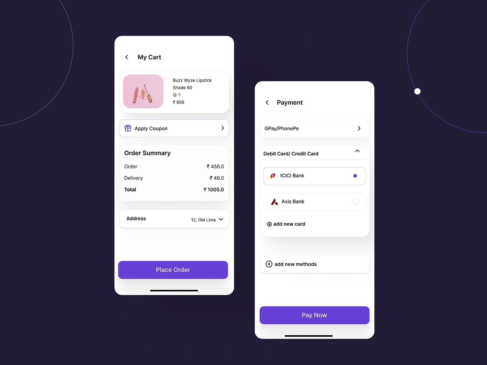 Check Out UI by Anjali Kumari on Dribbble