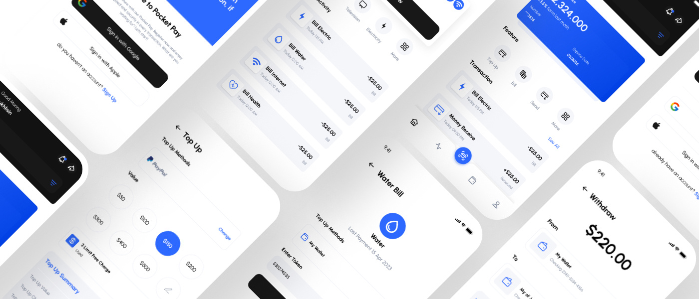 Pocket Pay - Digital Wallet Mobile Apps ( Part III) by Irfan Maulana on ...
