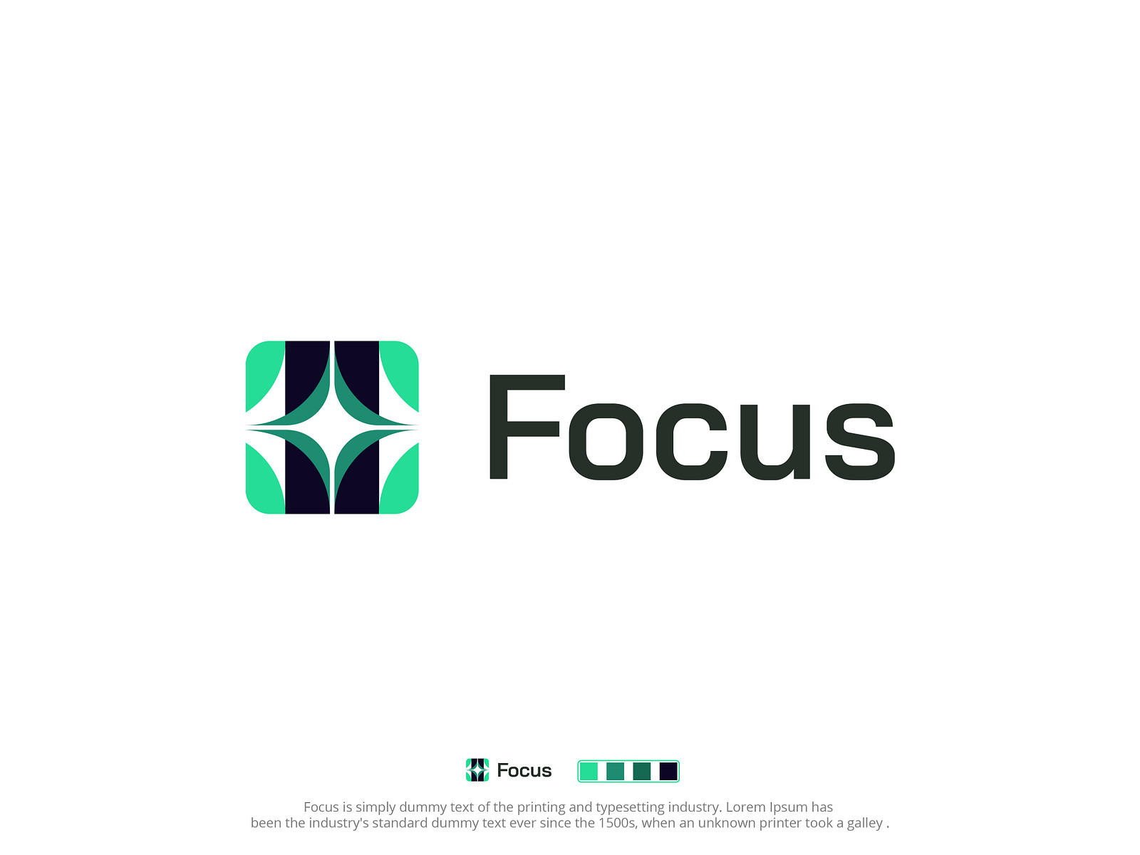 Focus by Mainul Hasan | Creative Logo Designer for Fixdpark on Dribbble