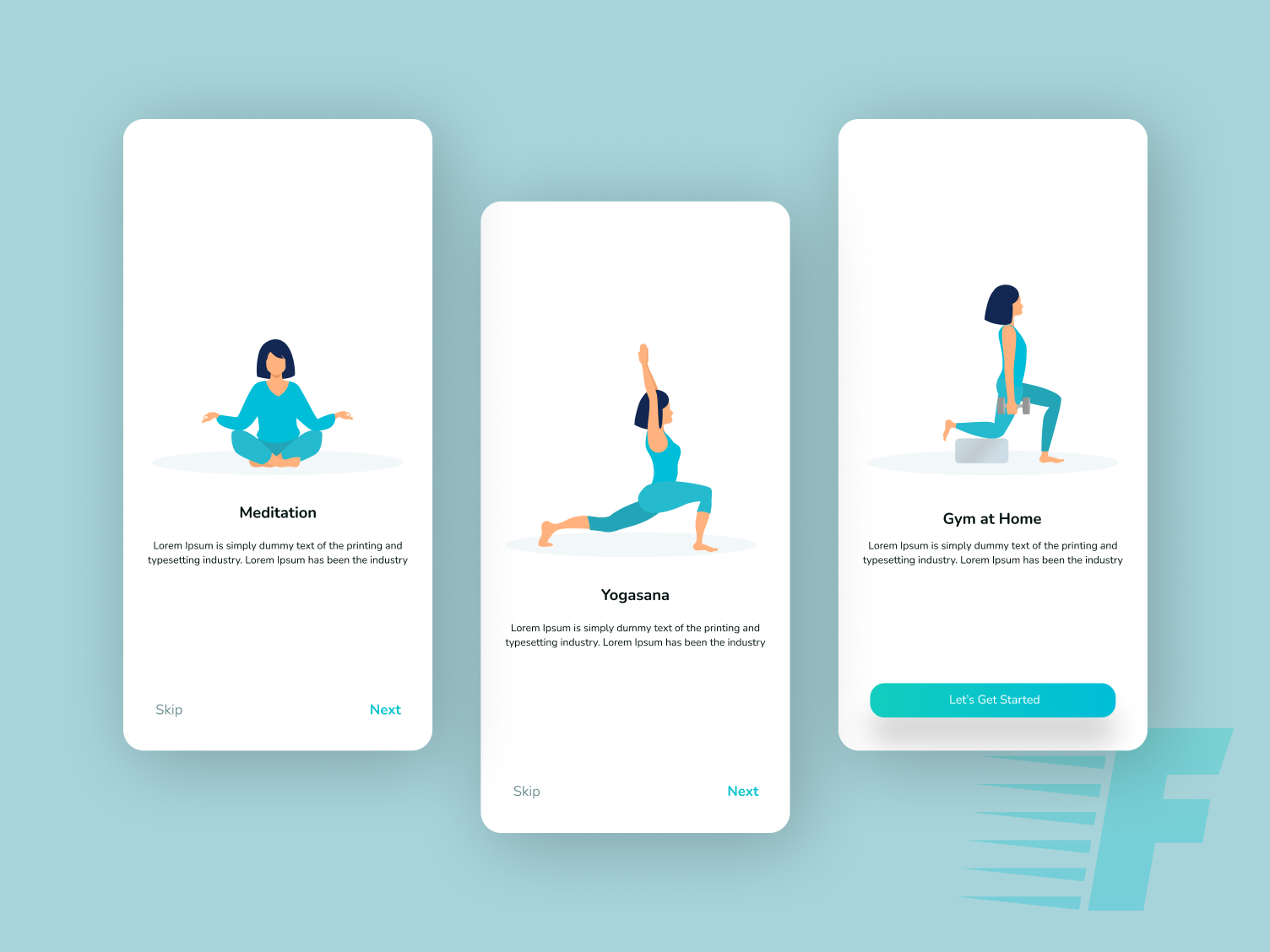 Splash Screen - Fitness App by Rasika Padave on Dribbble