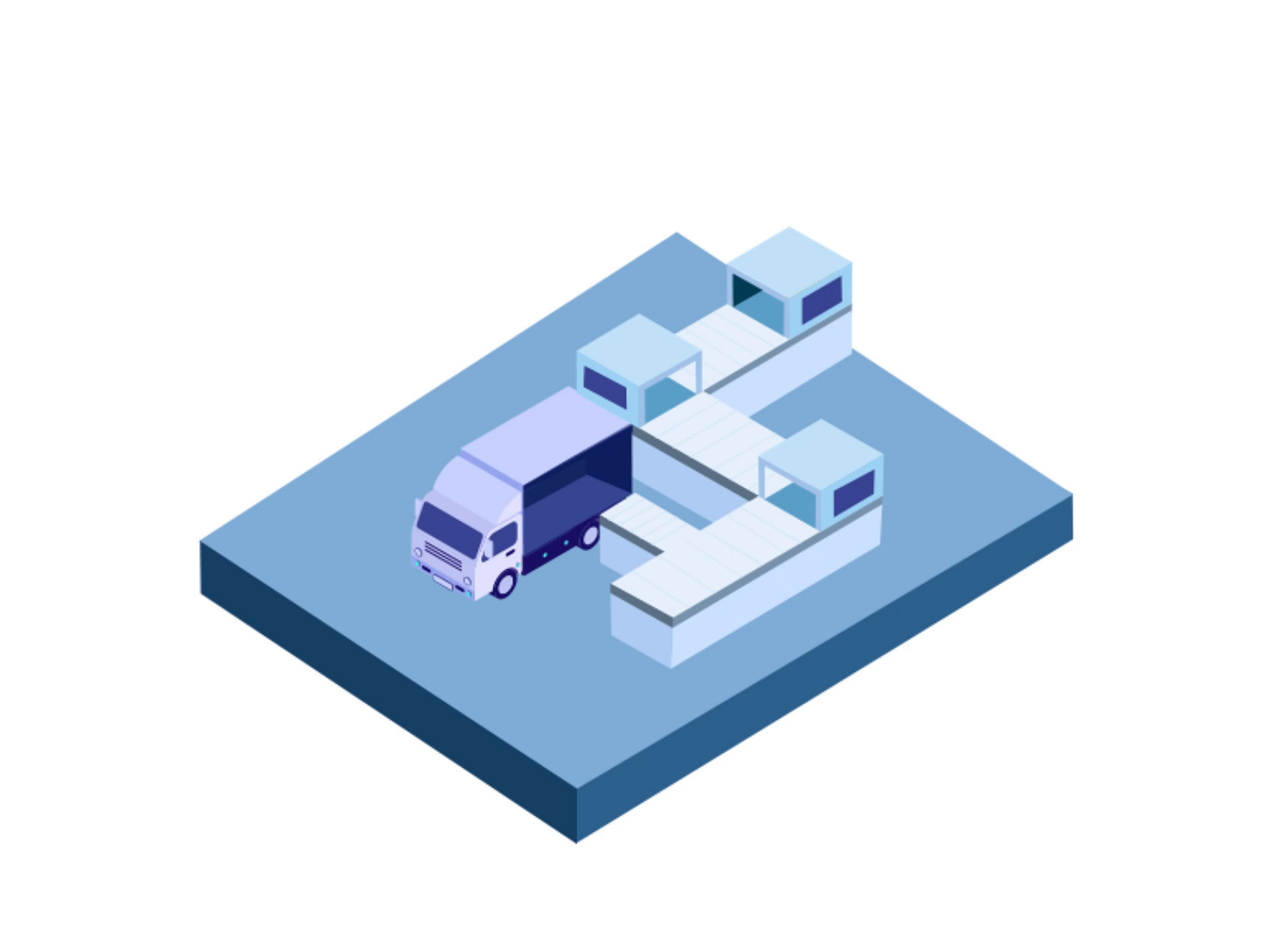 Ware House Isometric Animation By Nawfal Bou On Dribbble