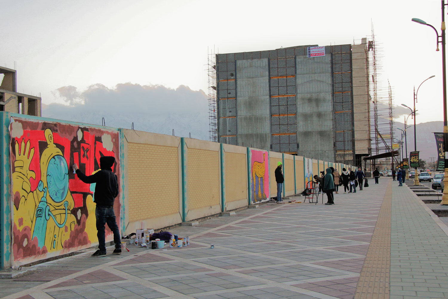 Kashan Pollution Graffiti event - Graffiti by Everythingbygorbe on Dribbble