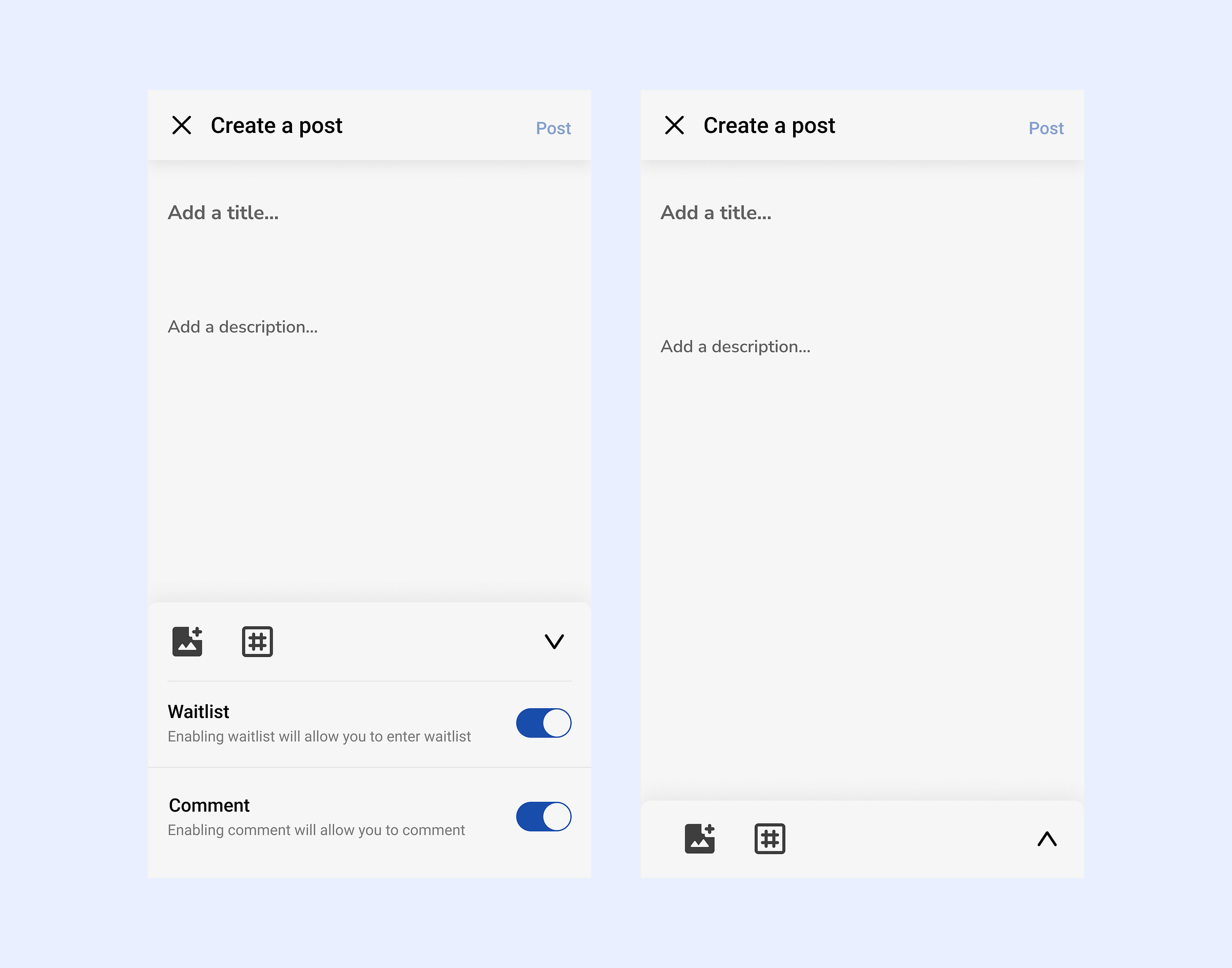 Create Post by Sanatan on Dribbble
