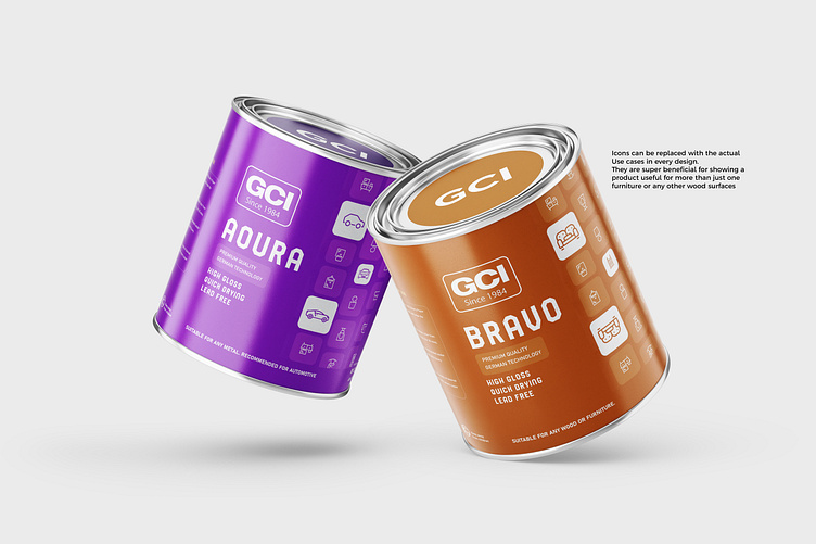 Paint Can Packaging Design, Indian Brands, Identity Design by Wortham ...