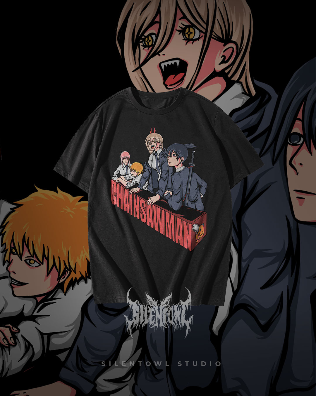 Chainsawman Character by SilentOwl Studio on Dribbble