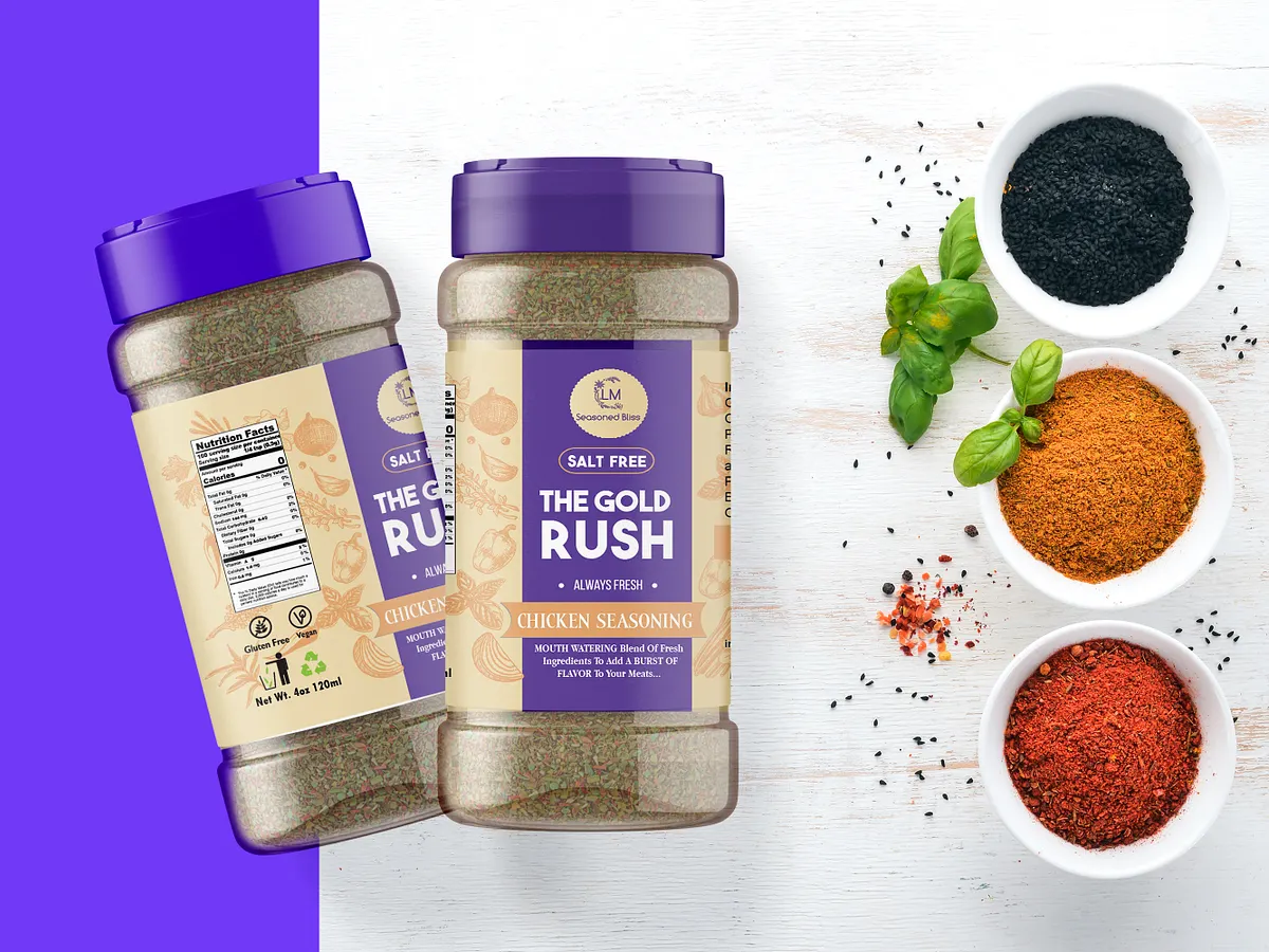 Spice Label designs, themes, templates and downloadable graphic ...