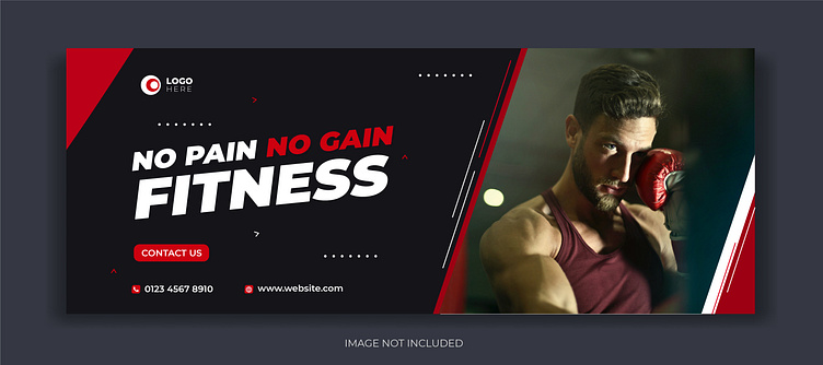 Fitness Banner by Arrcreative on Dribbble
