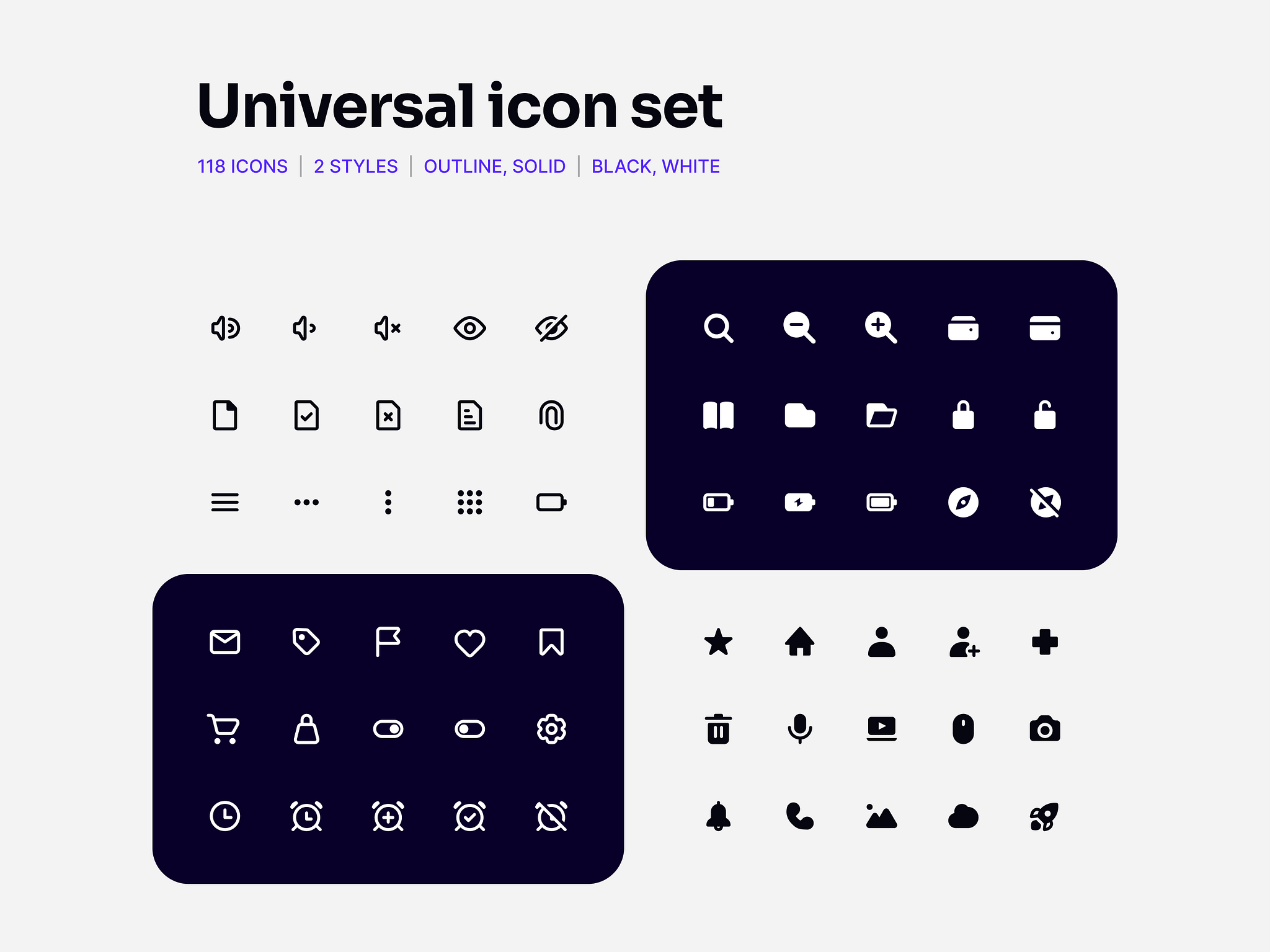 Uxcel icon set by Katerina Tereshko for Uxcel on Dribbble