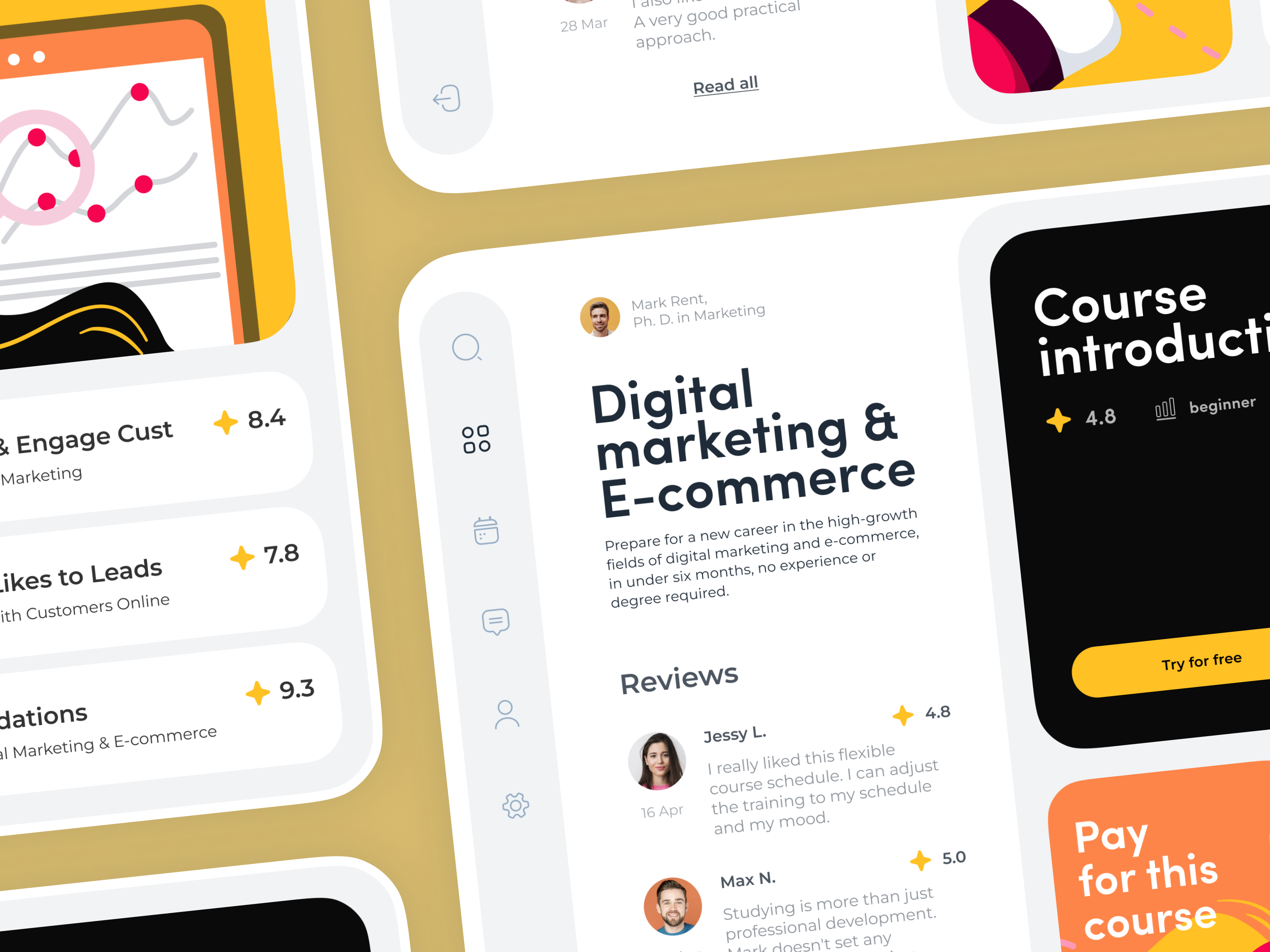 Learning Management System by Ronas IT | UI/UX Team on Dribbble
