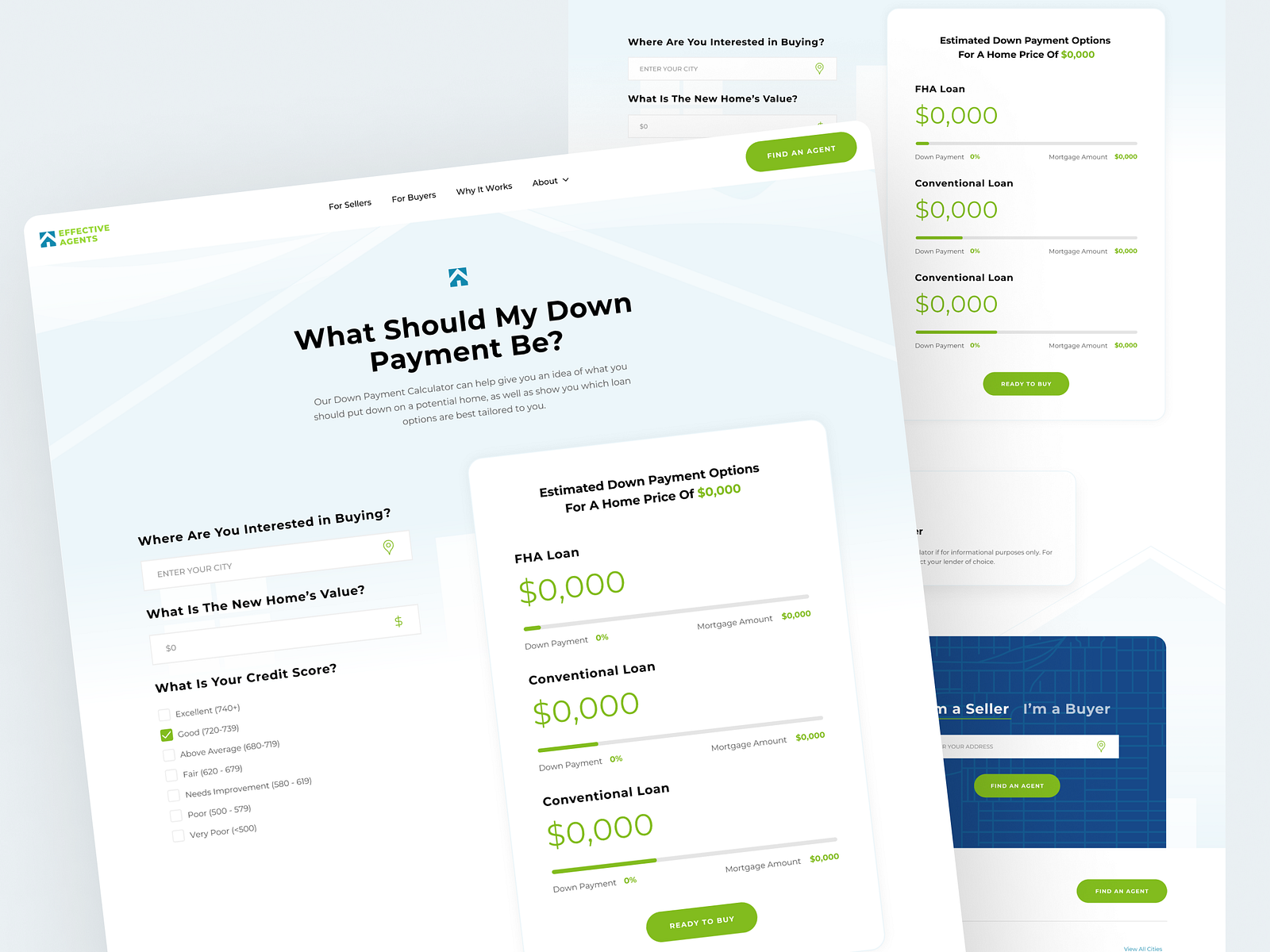 Down Payment Calculator by Talita Marques on Dribbble