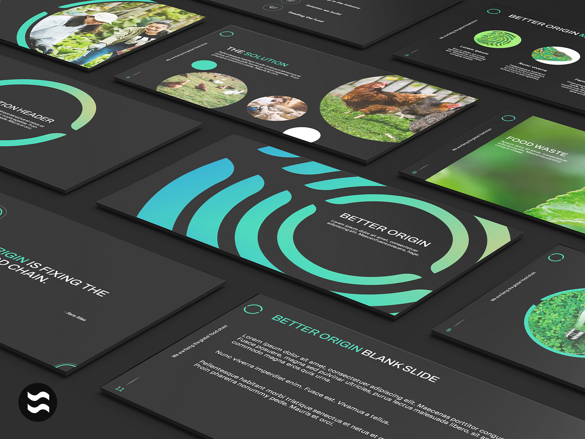 Renewable Energy PowerPoint Presentation Template by SLIDESUM on Dribbble