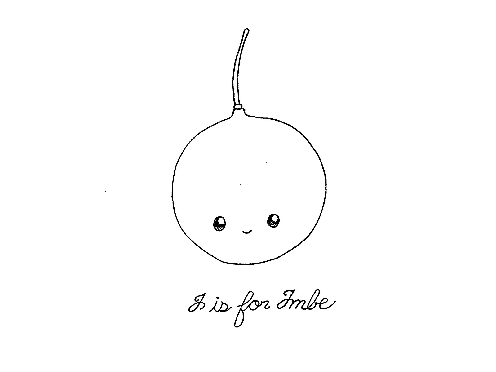 Day 099-365 I is for Imbe by Cherryink on Dribbble