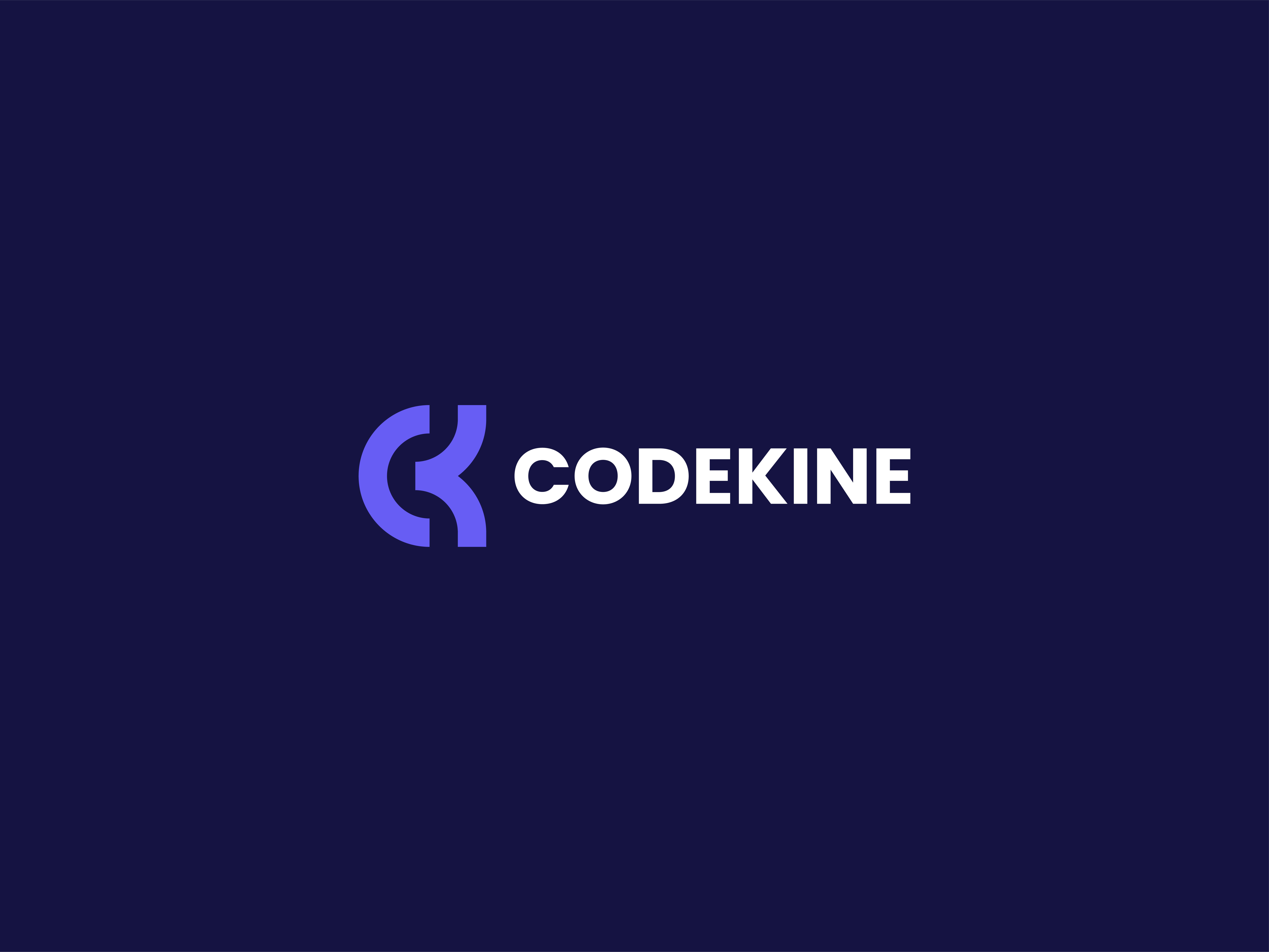 CODEKINE - Logo Design Concept by Omar Faruk on Dribbble