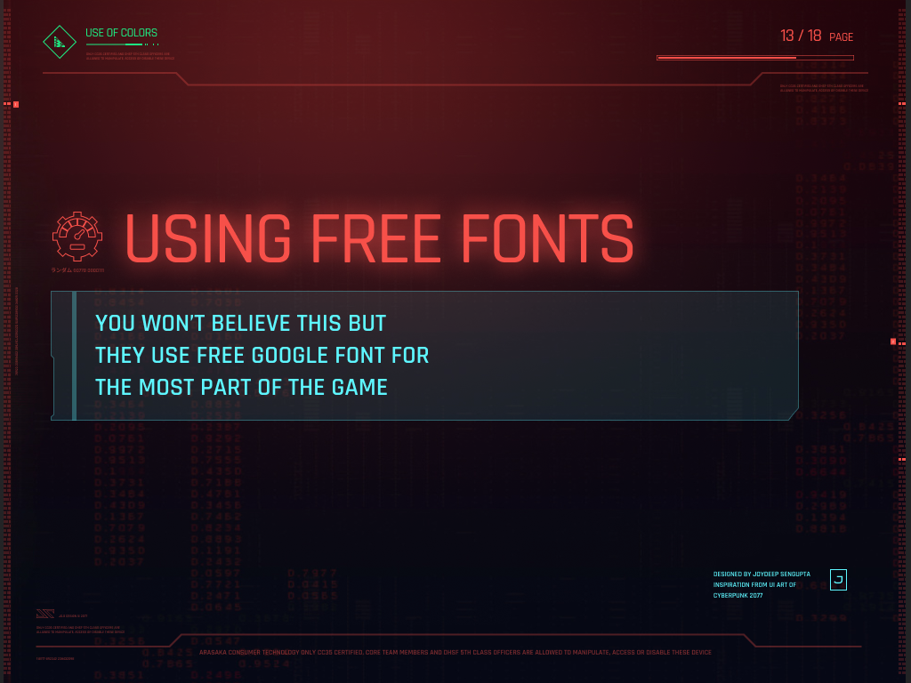 Cyberpunk 2077 PPT Template by Joy S on Dribbble
