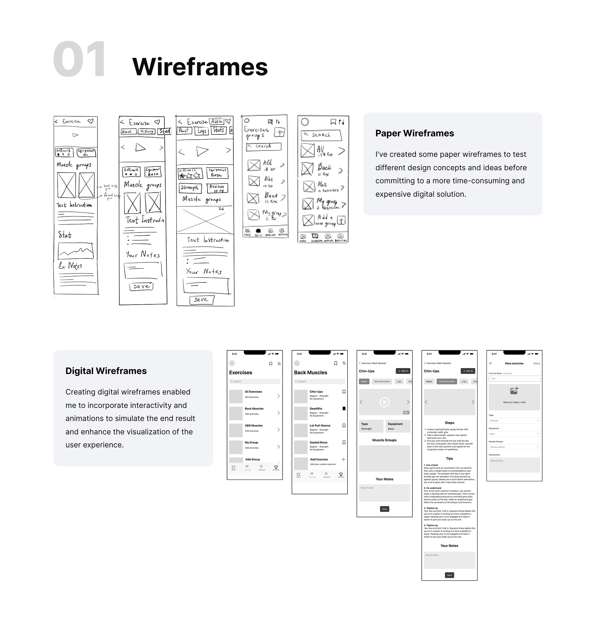 Wireframes by Jane Novikova on Dribbble