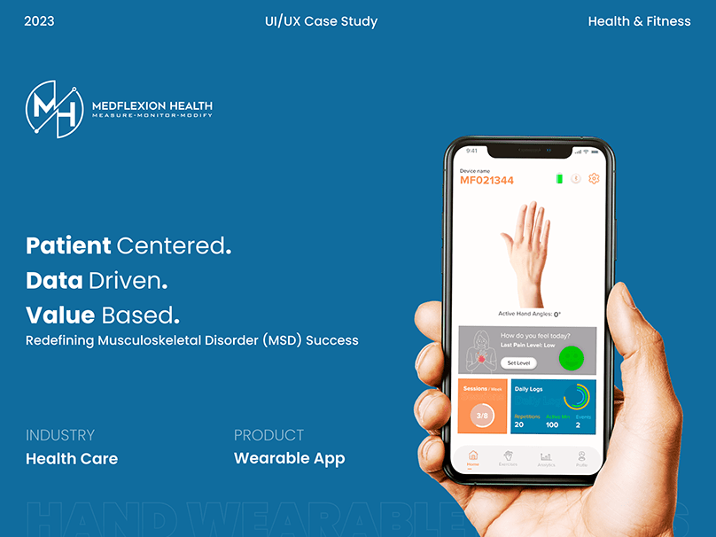Medflexion Health (UX Case Study) by IOTTIVE (OPC) PRIVATE LIMITED on ...