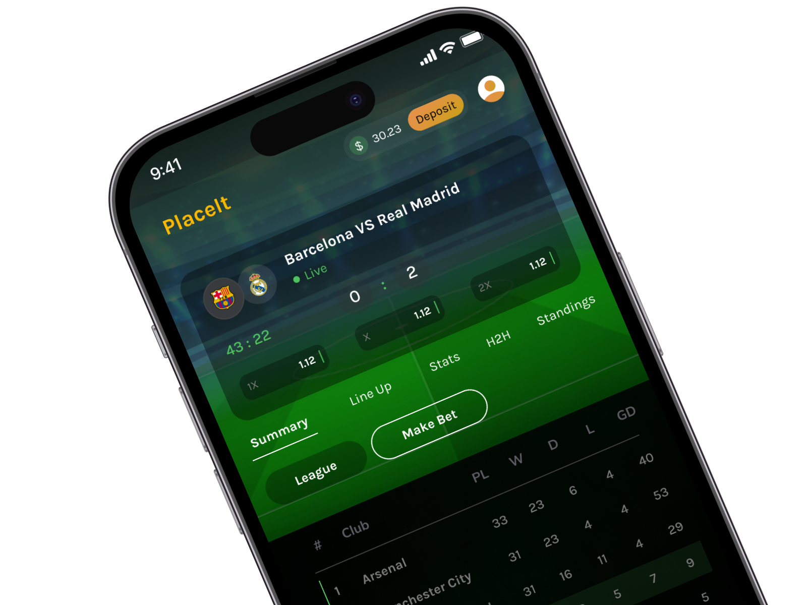 sports betting app design mobile app by lazy kar for LazyInterface UI ...
