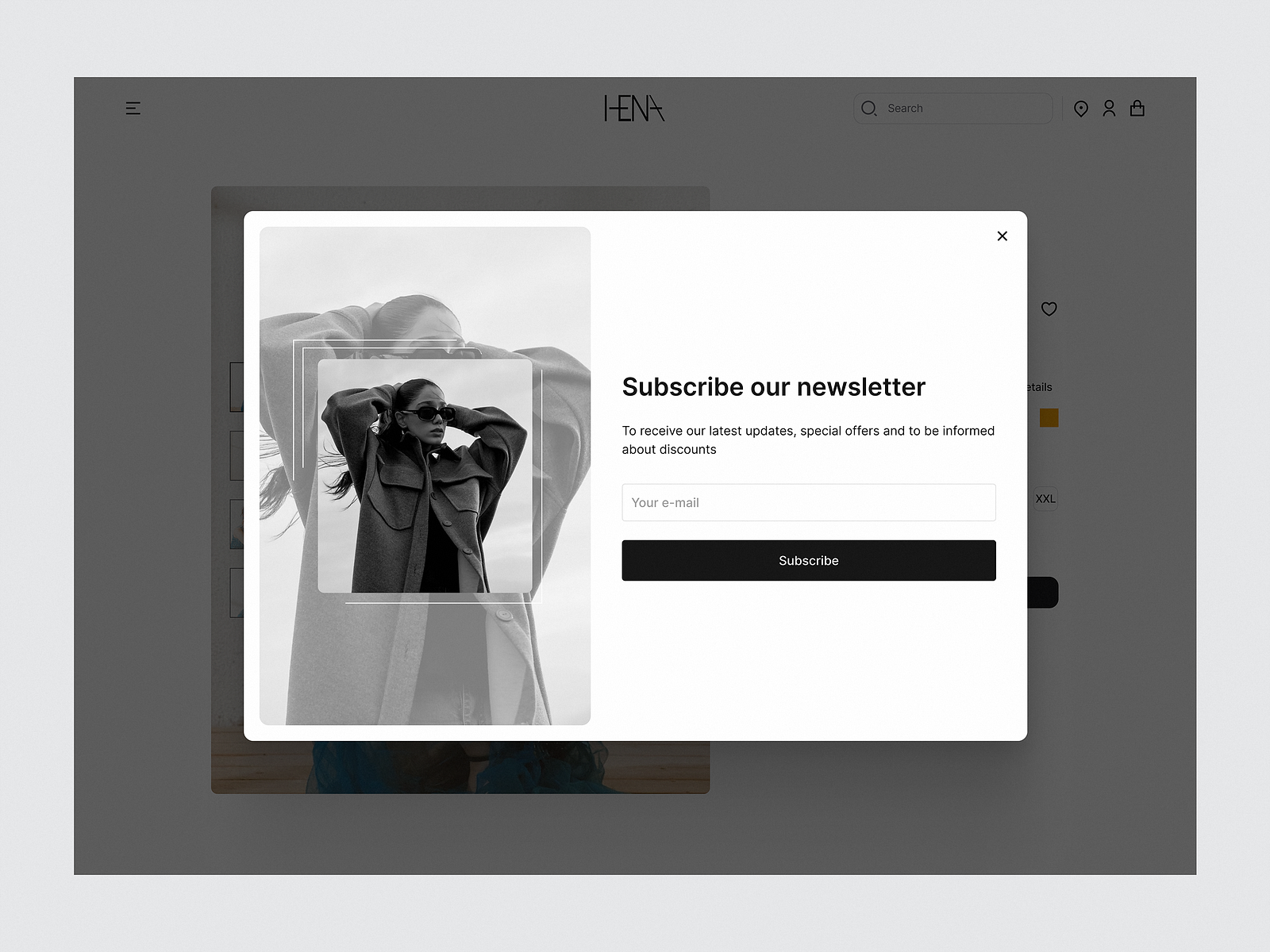 Subscribe Pop-Up by Hikmet Atceken on Dribbble Subscribe Pop-Up by Hikmet Atceken on Dribbble