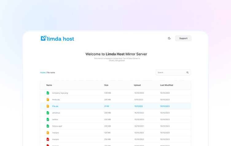 Web File Manager Ui Design by Zahidul Hossain on Dribbble